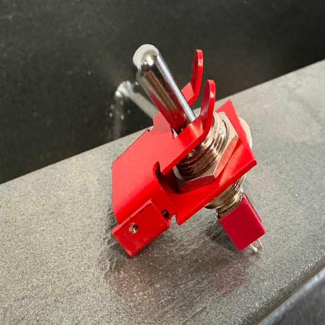 On-Off-On Toggle with Switch Guard – Invictus Cockpit Systems