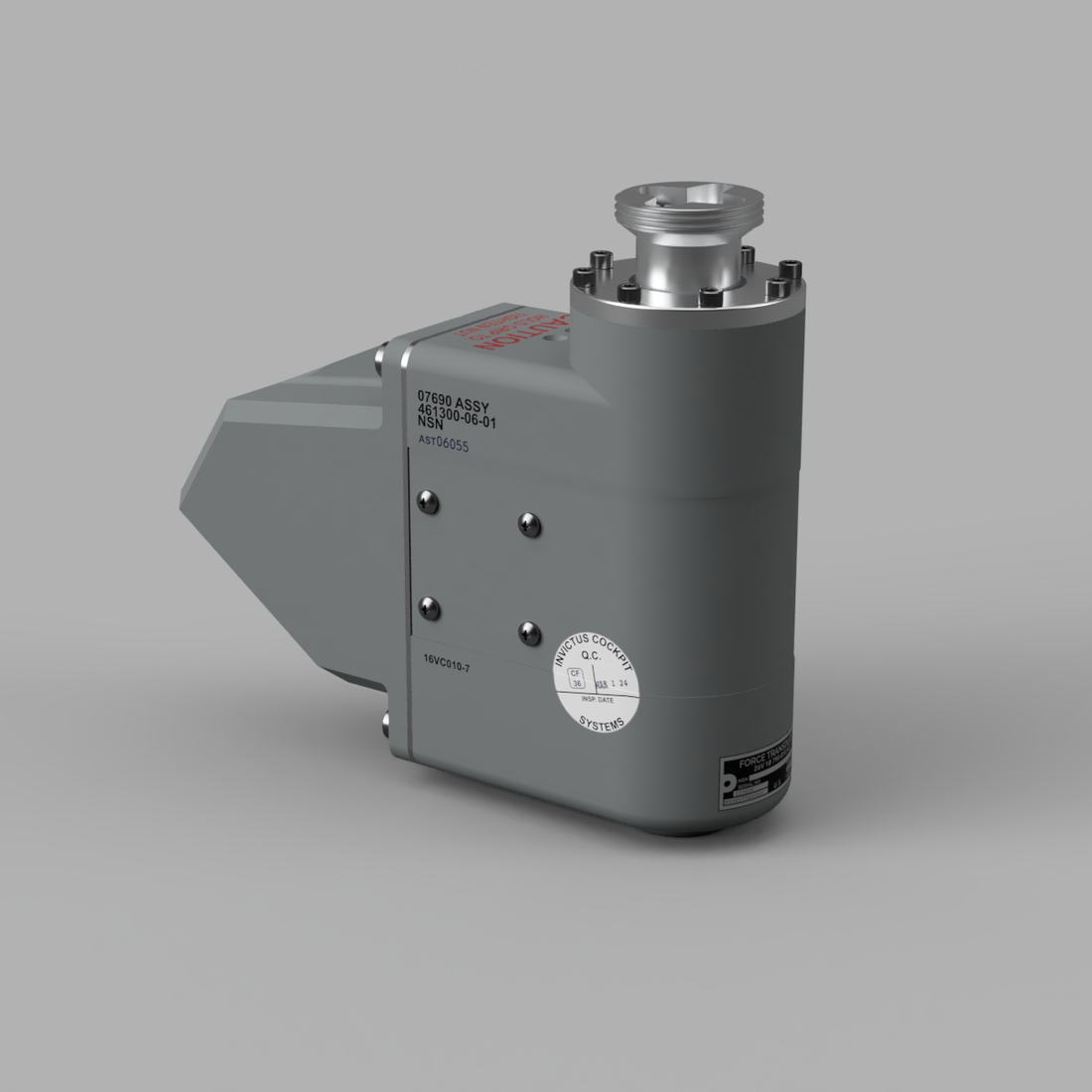 F-16 Viper Force Transducer – Invictus Cockpit Systems