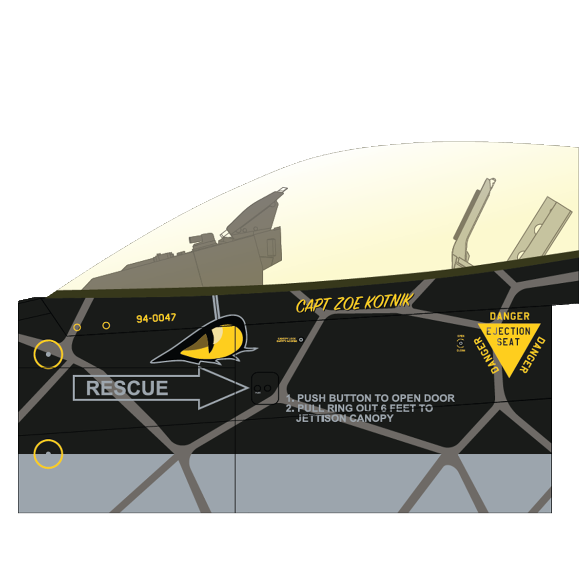 F-16 Marking Details Digital Download – Invictus Cockpit Systems